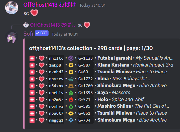 Card Tags