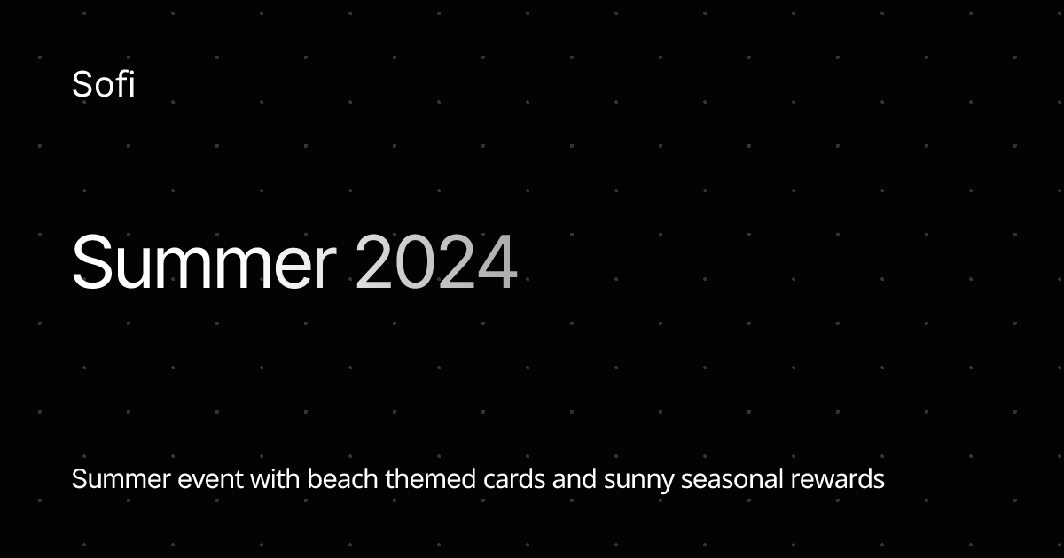Summer 2024